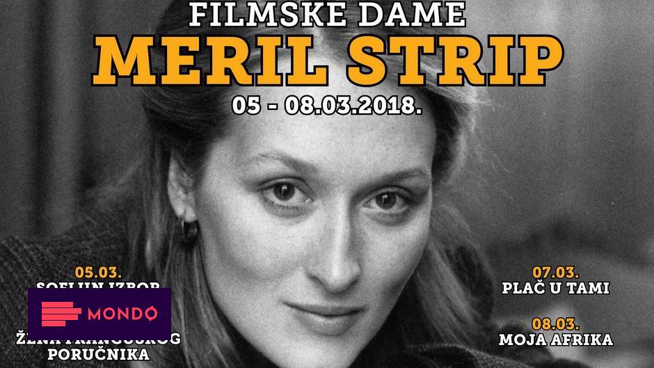 Revija filmova Meril Strip u KIC-u | Magazin | Kultura