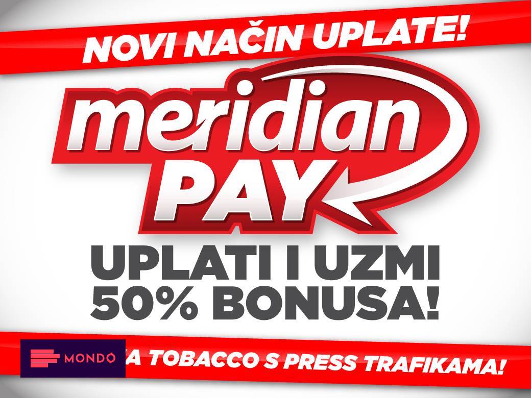 MERIDIAN PAY - Samo u Meridianu! | Info | Društvo