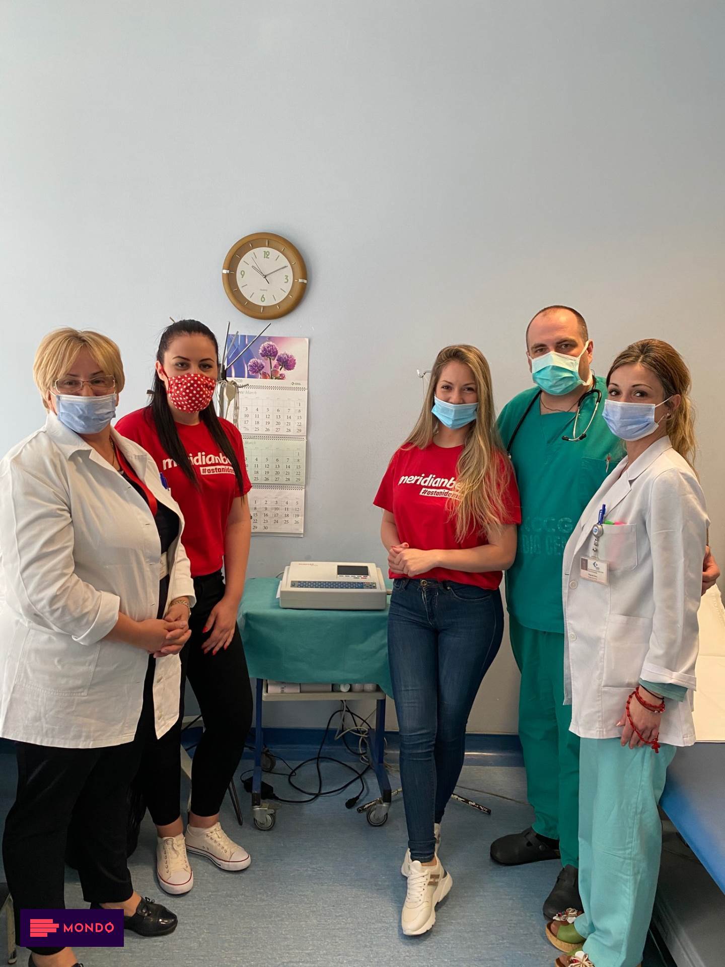 Meridian donirao EKG aparat Kliničkom centru Crne Gore! | Info | Društvo