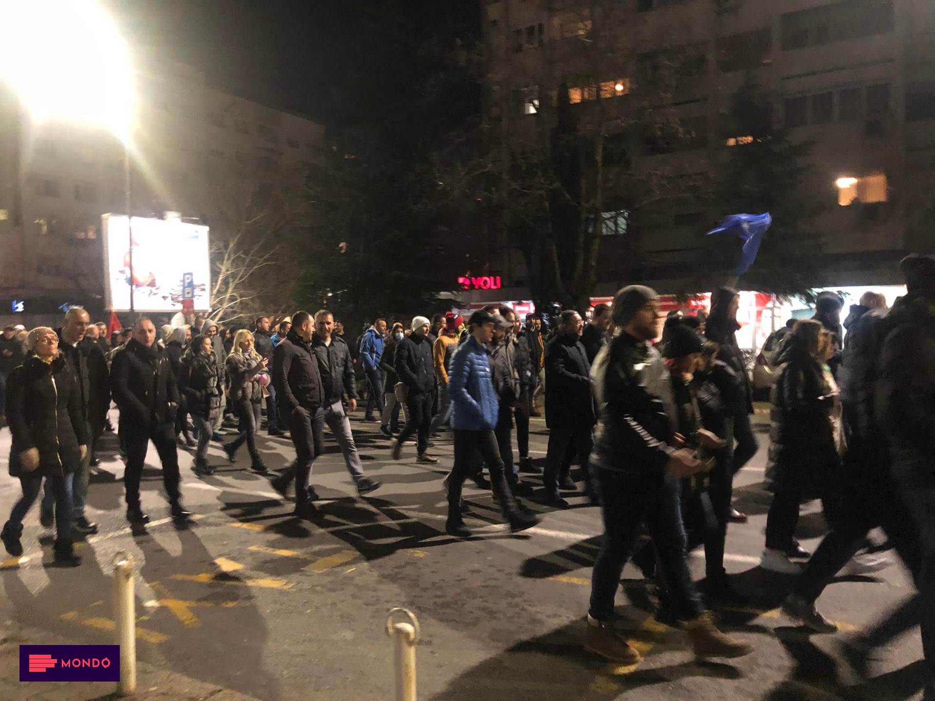 protest u podgorici zbog manjinske vlade | Info | Politika