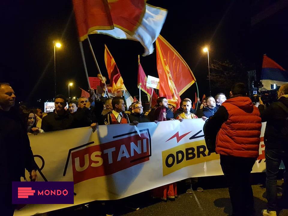danilo saranovic i vladimir martinovic o protestu | Info | Politika