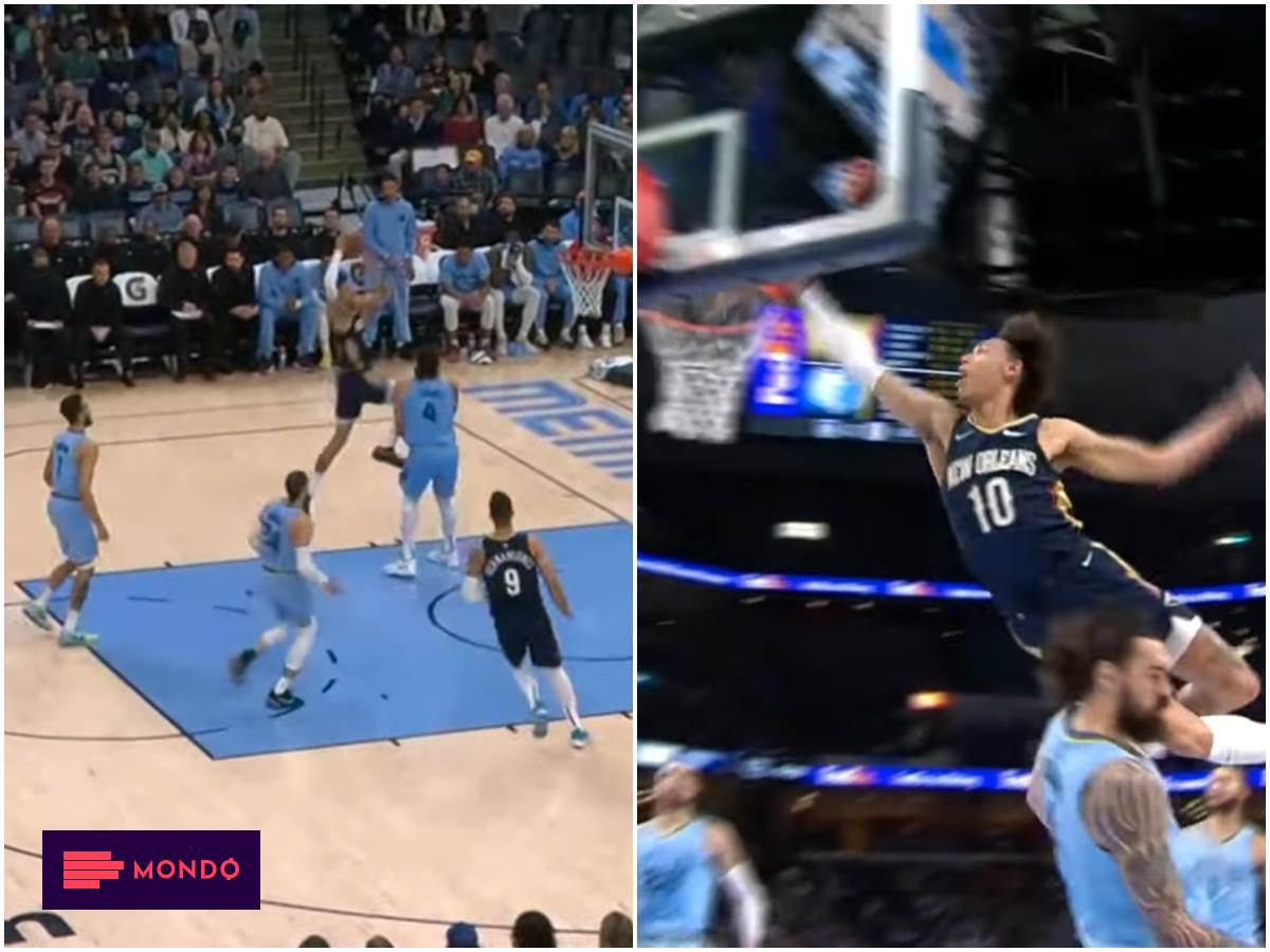 nba nju orleans dzekson hejs zakucavanje | Sport | Košarka