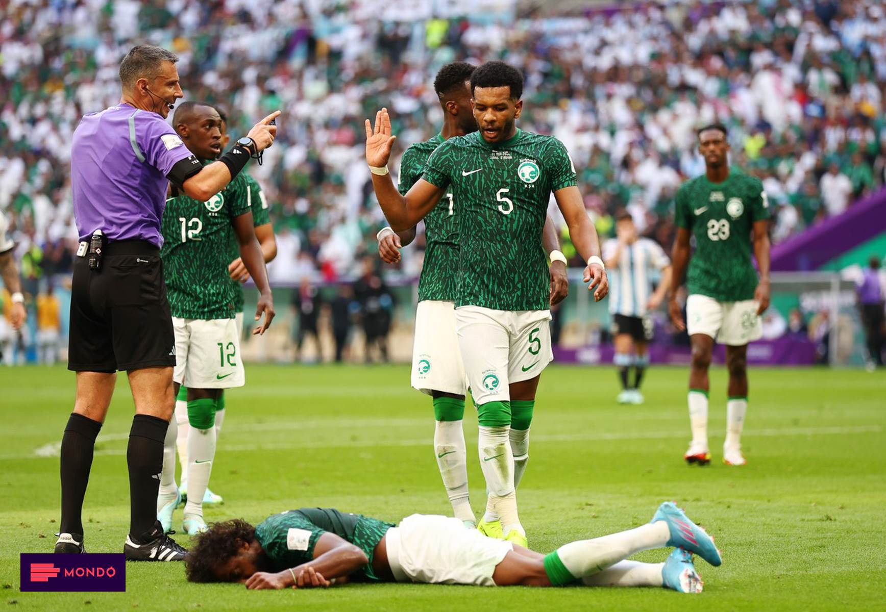 Pogledajte i kako je izgledao govor iz svlačionice Saudijske Arabije sa poluvremena. | Sport ...