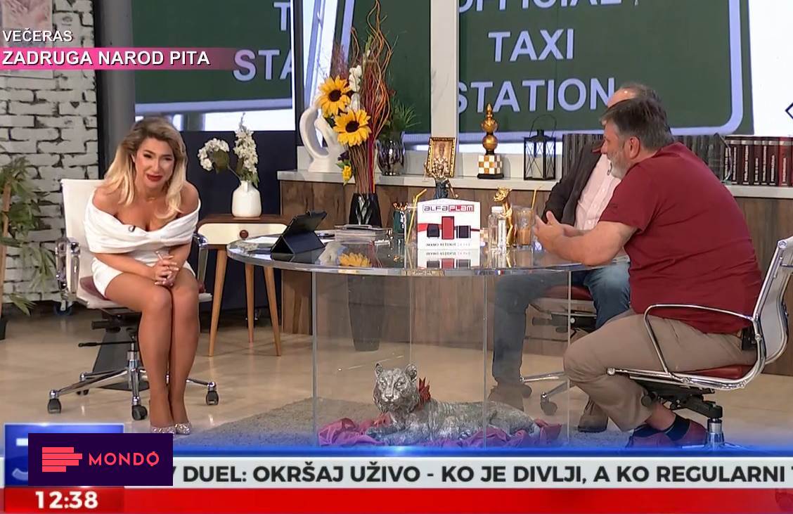 Jovana Jeremić snimala stopala u Jutarnjem programu | Magazin | Showtime