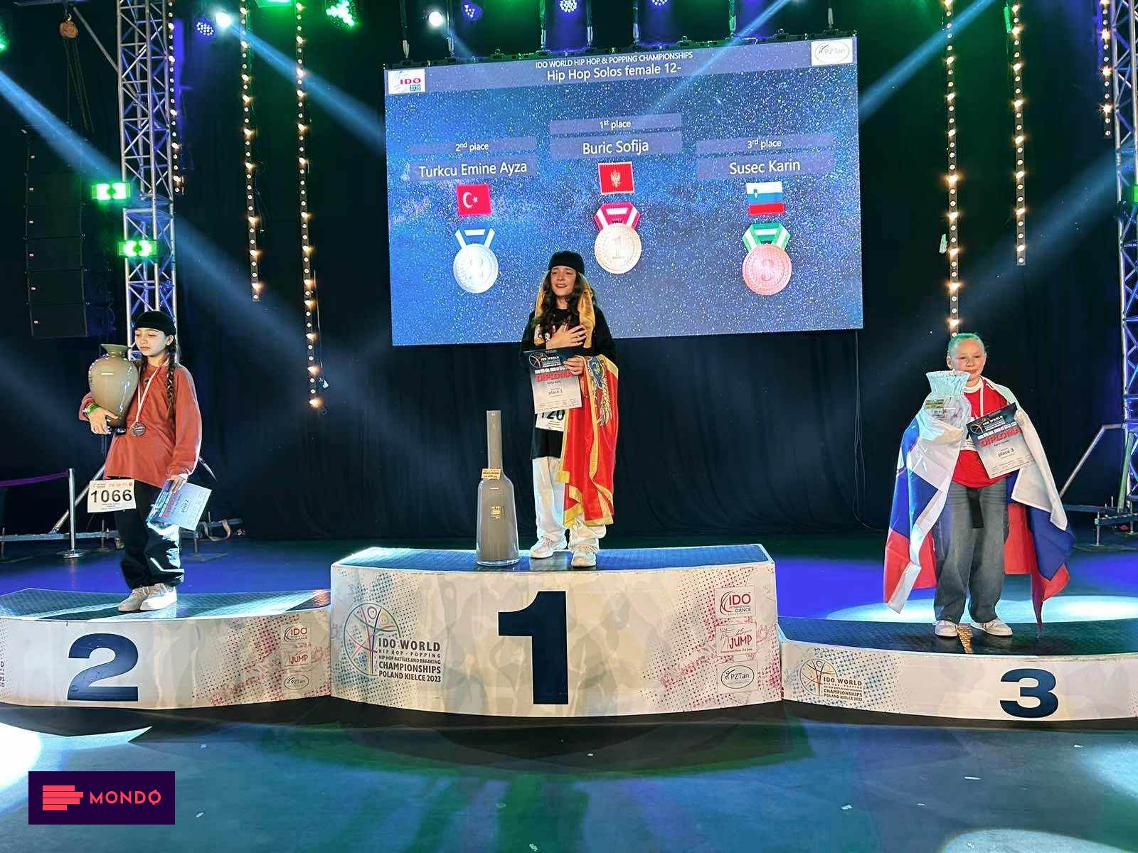 Sofija Burić svjetski prvak u hip - hopu | Sport | Ostali sportovi