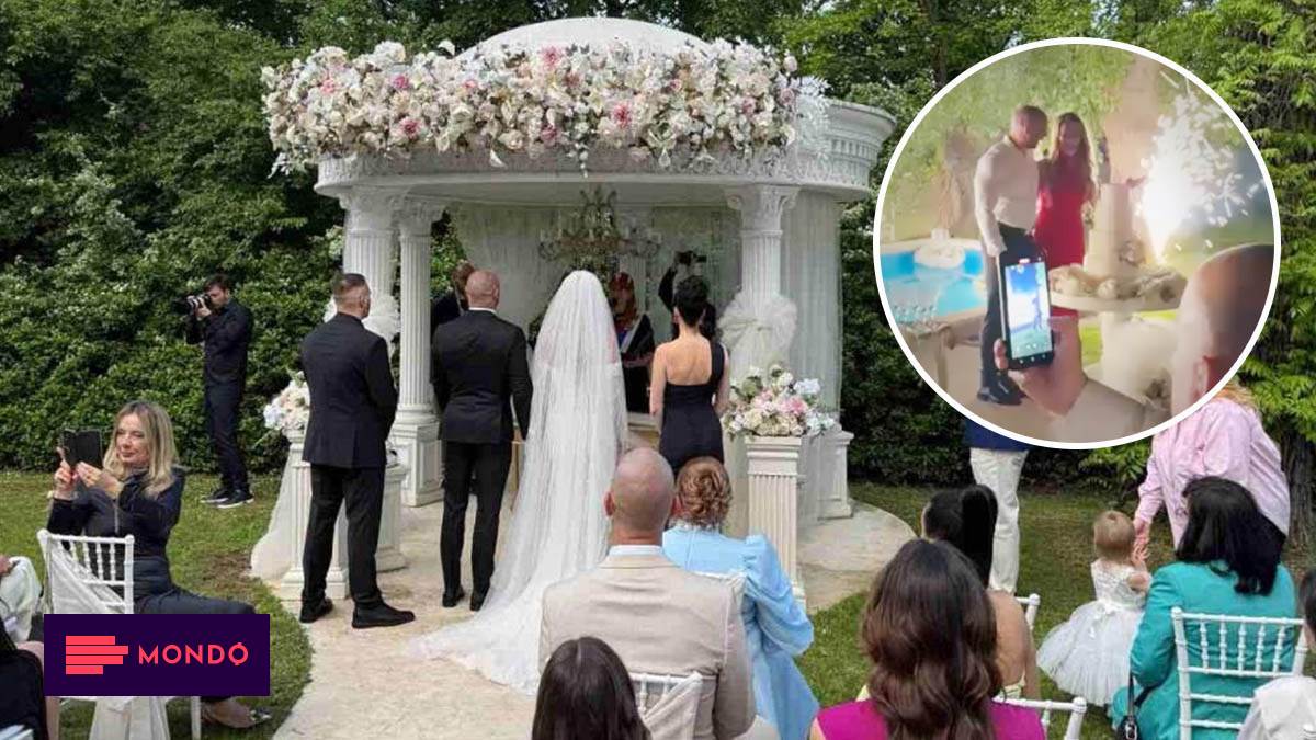 Mlada, mladoženja i svekrva matičarka: Zgodna kuma bila u centru pažnje ...